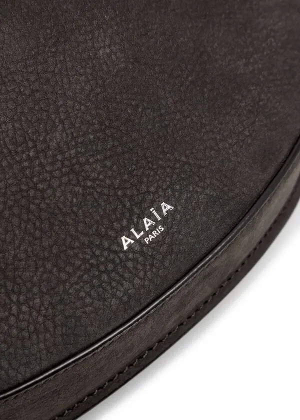 Alaïa Grained Nubuck Cross-body Bag - Grey