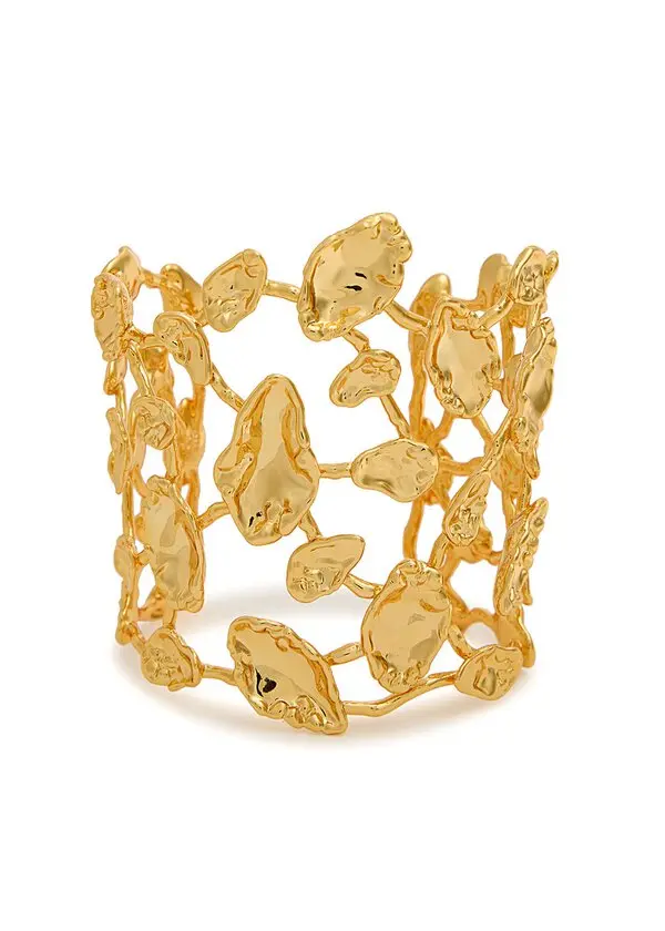 Alexis Bittar Brut Sculpted Cuff - Gold