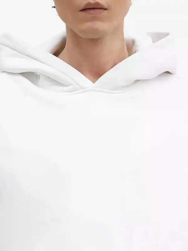 Alpha Industries Logo Hooded Sweatshirt - White