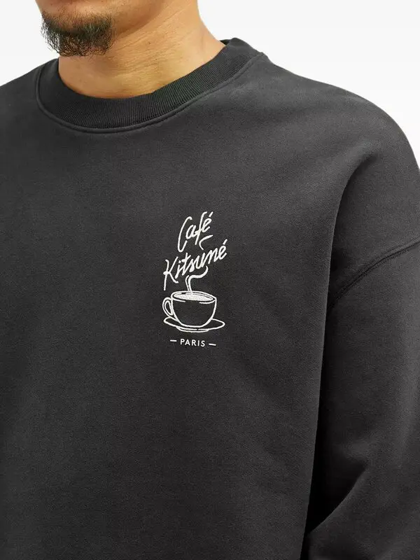 CAFÉ KITSUNÉ Crewneck Sweatshirt