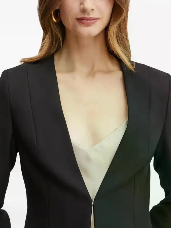 BOSS Cropped V-neck Jacket