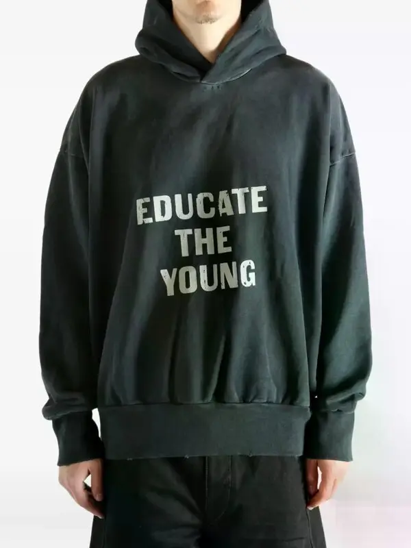 Fear Of God Cotton Graphic Hoodie