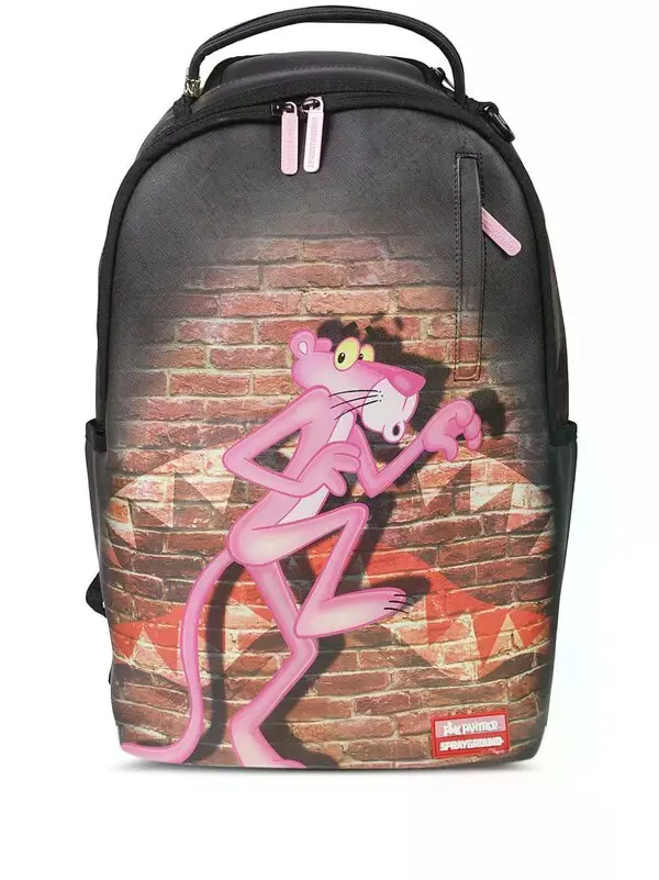 SPRAYGROUND Panther-print Backpack - Black