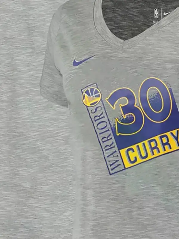 Nike Nba Golden State Warriors Stephen Curry V-neck T-shirt