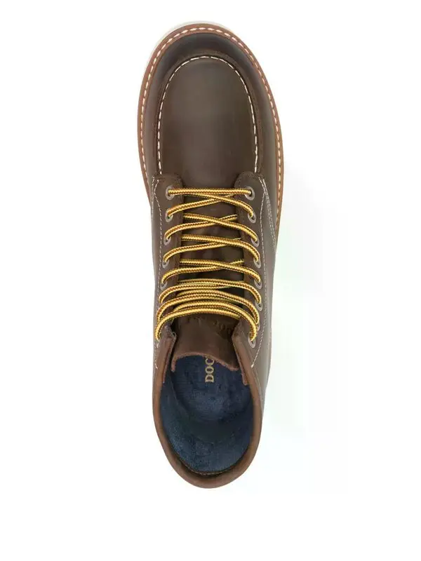 DOCKSTEPS Lace-up Leather Boots