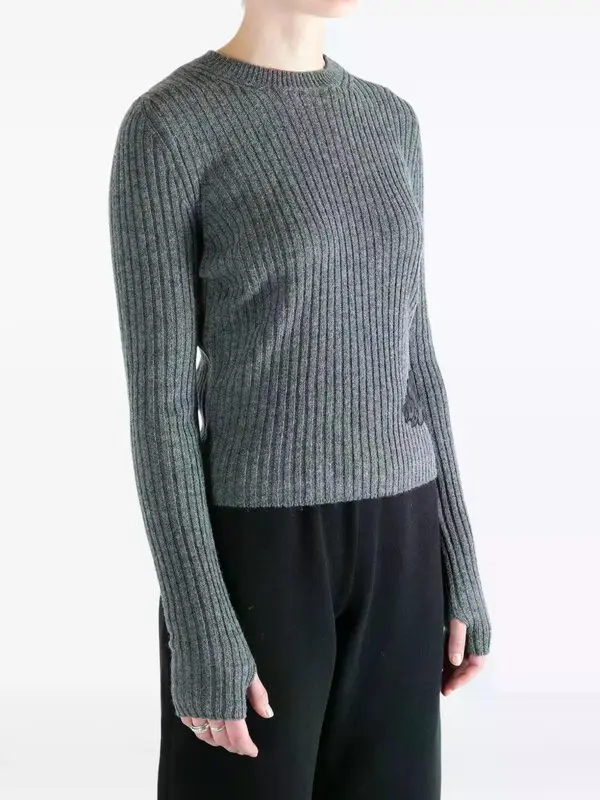 Cecilie Bahnsen Ribbed Appliqué Sweater