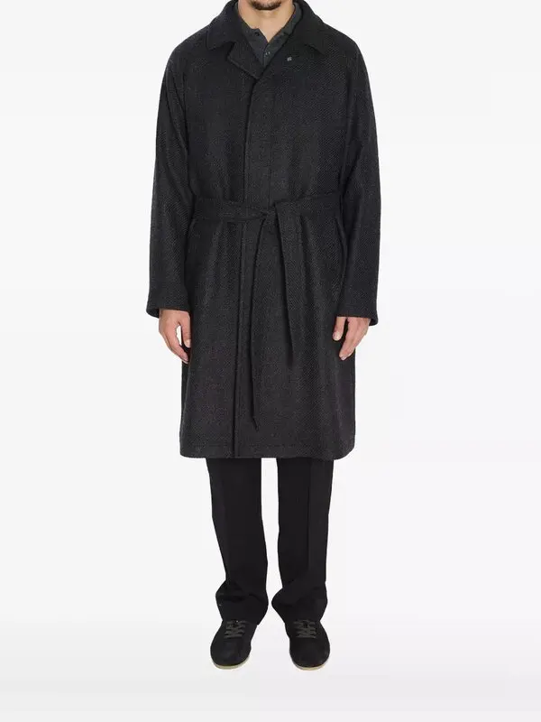 Tagliatore Salomon Belted Coat