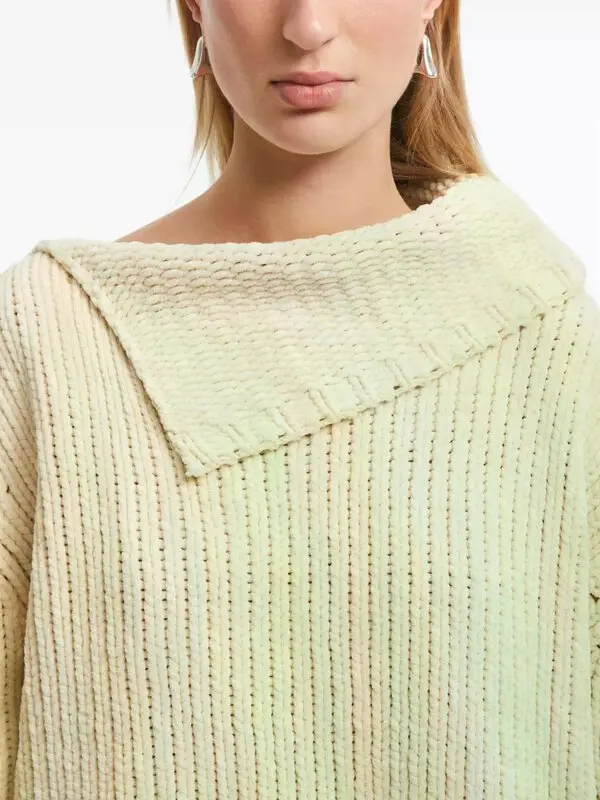 AERON Asymmetrical Knit Sweater