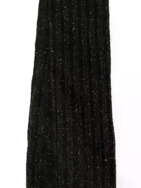 Yohji Yamamoto Pompom-detail Scarf