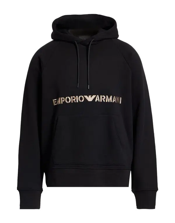 Emporio Armani Sweatshirt Size Cotton - Black