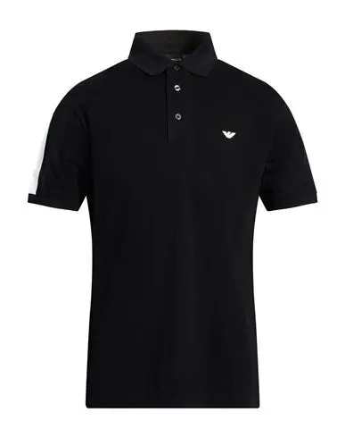 Emporio Armani Polo Shirt Size Cotton - Black