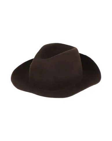 Giorgio Armani Fedora Hat - Brown