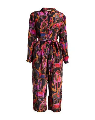 Farm Rio Printed Viscose Jumpsuit - Pink