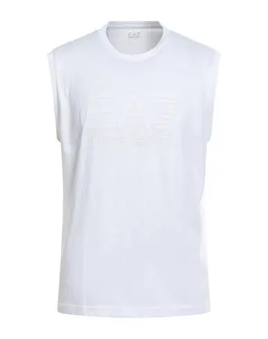 EA7 T-shirt Size Cotton - White