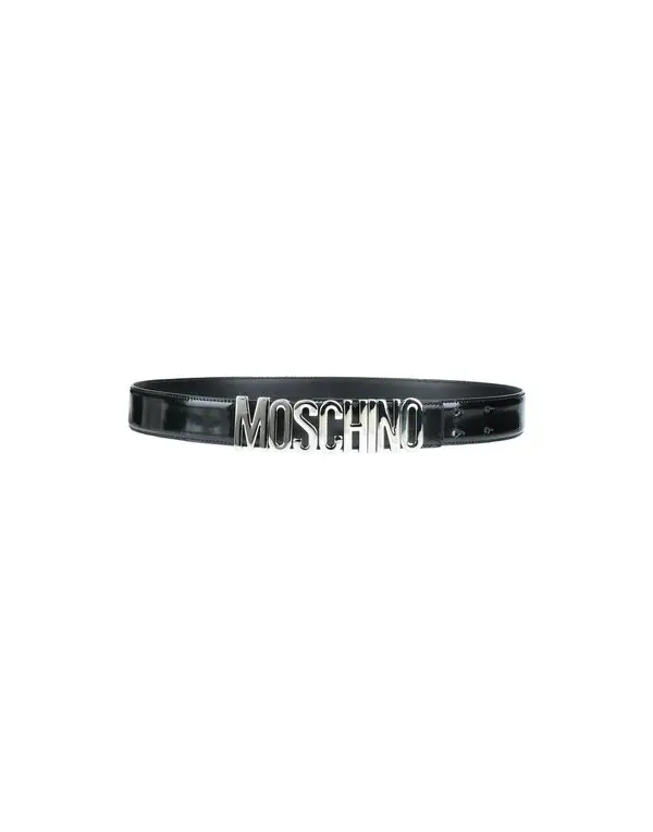 Moschino Couture Leather Belt - Black - 38% Off | Editorialist display picture 1