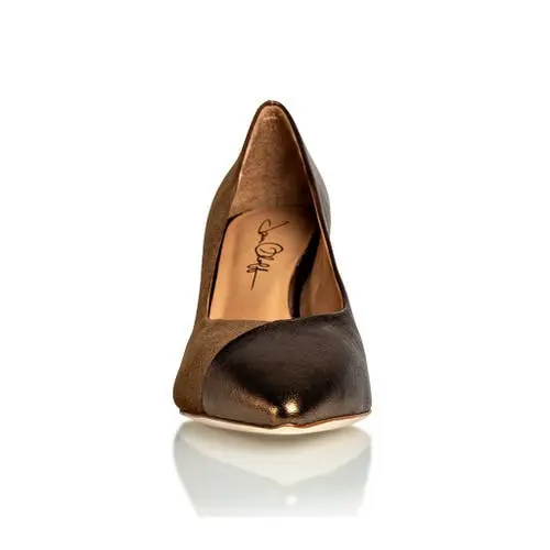 JOAN OLOFF SHOES Dominique Pump - Bronze