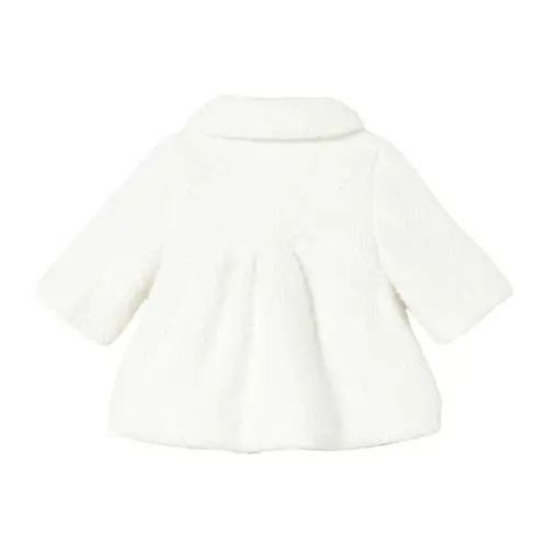 MAYORAL Textured Terry Cloth Coat