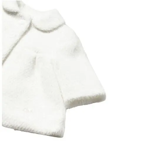 MAYORAL Textured Terry Cloth Coat