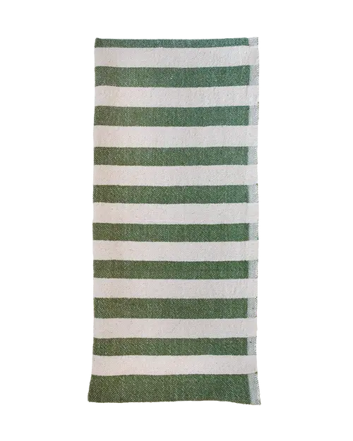 KD WEAVE Stripe Hand Towel - Olive
