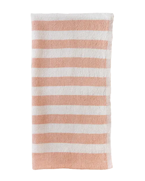 KD WEAVE Stripe Hand Towel - Tan