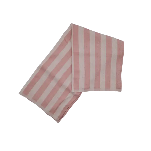 KD WEAVE Stripe Towel - Blush