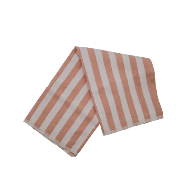 KD WEAVE Stripe Towel - Tan