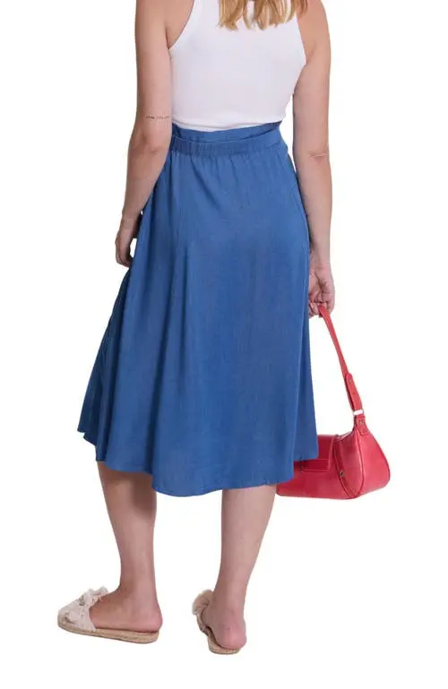 CACHE COEUR Maternity Denim Look Skirt