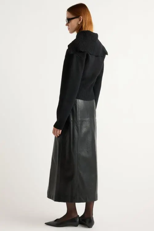 Modern Citizen Rama Vegan Leather Maxi Skirt