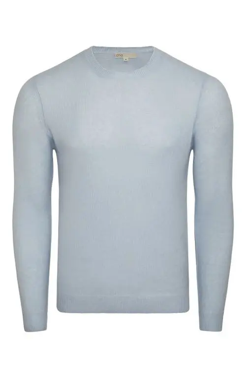 Onia Featherweight Cashmere Sweater - Soft Sky