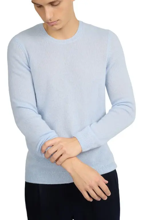 Onia Featherweight Cashmere Sweater - Soft Sky