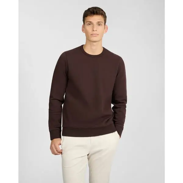 Onia Crewneck Heavyweight Terry Sweater - Dark Java