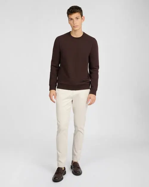 Onia Crewneck Heavyweight Terry Sweater - Dark Java