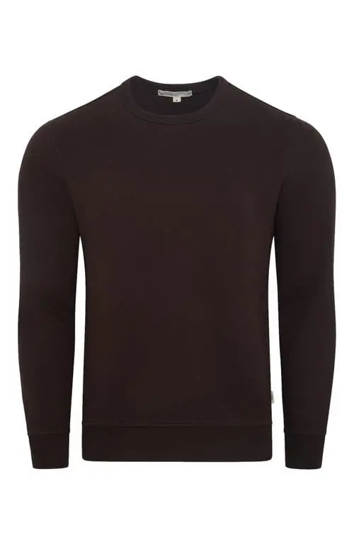 Onia Crewneck Heavyweight Terry Sweater - Dark Java