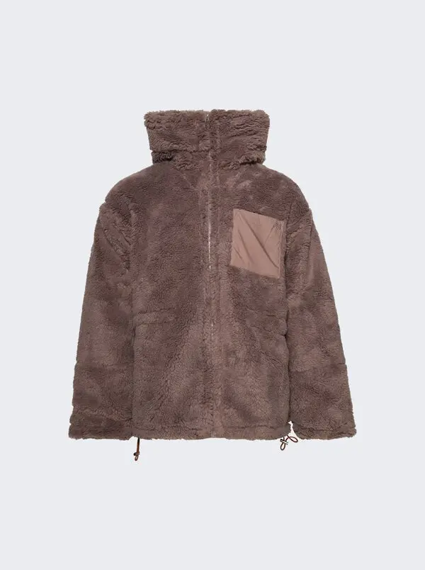 BLUEMARBLE Faux Shearling Anorak