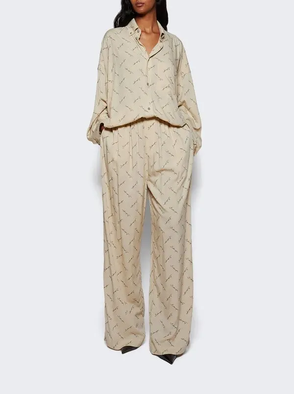Balenciaga Silk Pyjama Pants