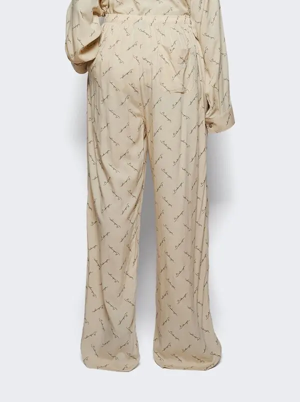 Balenciaga Silk Pyjama Pants