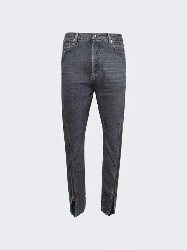 Rick Owens Bolan Banana Denim Jeans - Grey