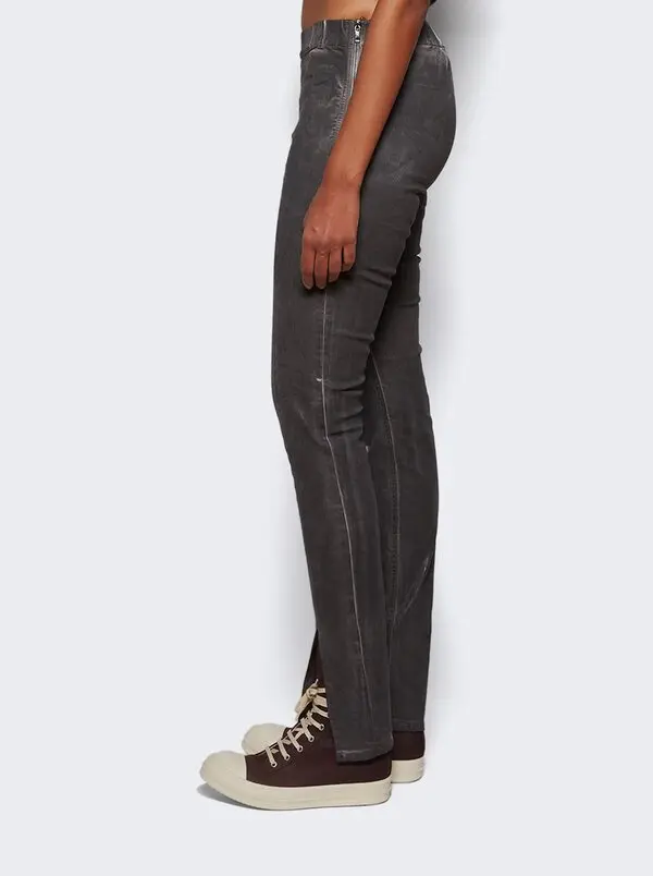 Rick Owens Slit Front Leggings - Brown
