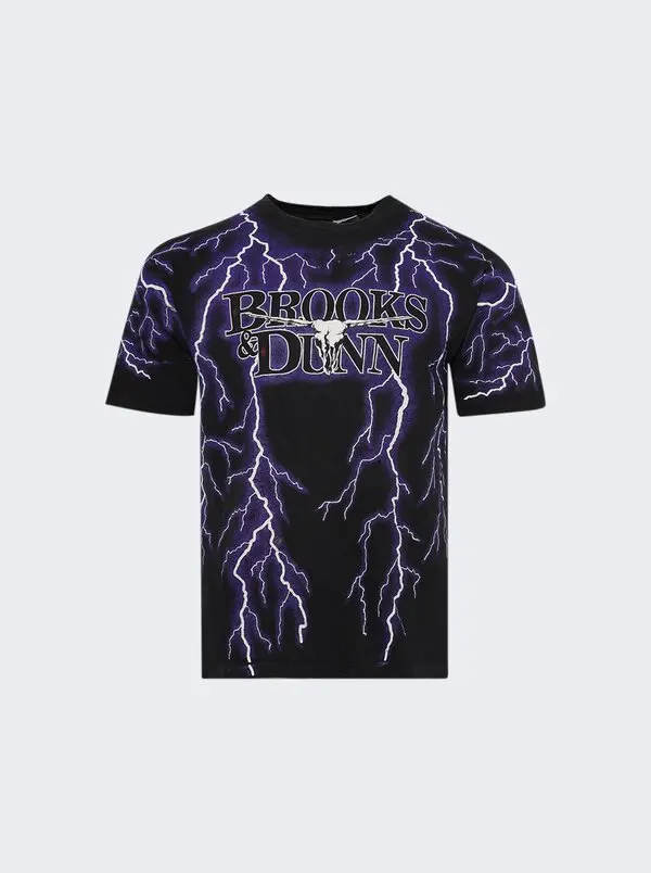 EARTHLING VIP Brook N Dunn Vintage Tee Black - A