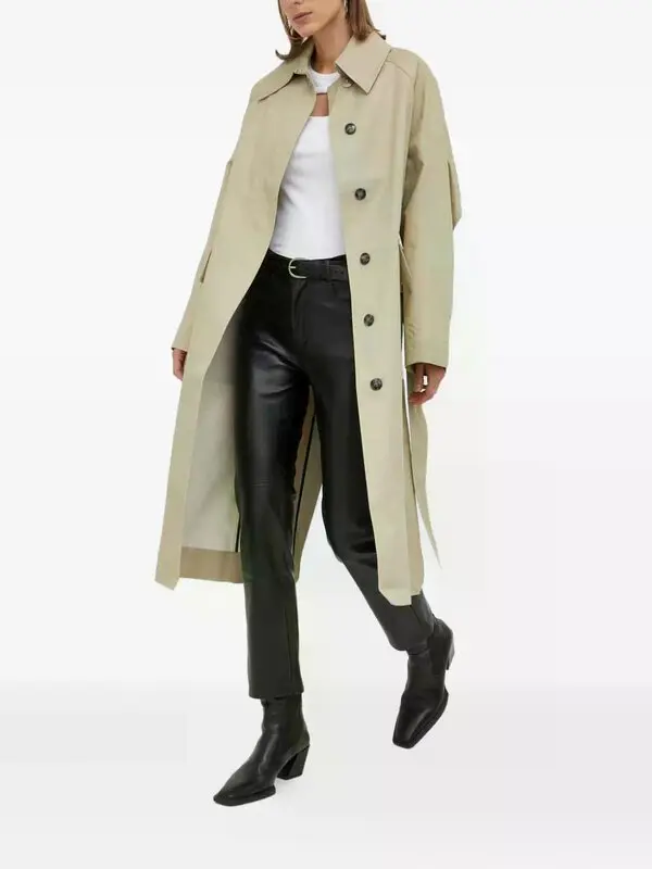 Day Birger Et Mikkelsen Buttoned Belted Trench Coat