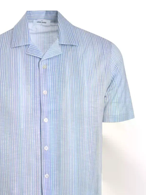 GRAN SASSO Striped Short-sleeve Shirt
