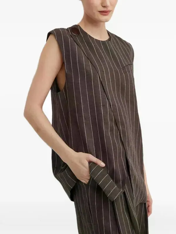Day Birger Et Mikkelsen Pinstripe Patterned Top