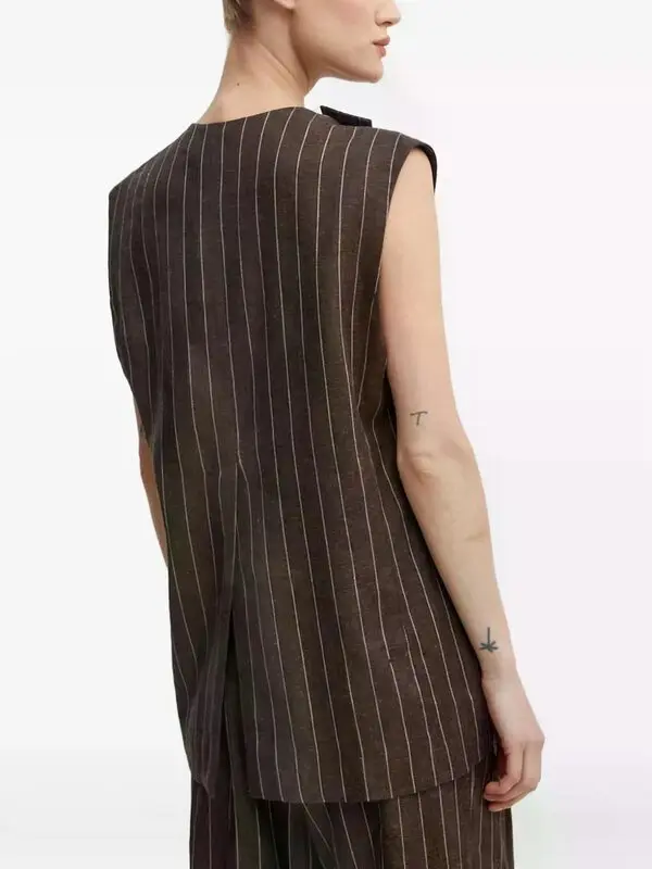Day Birger Et Mikkelsen Pinstripe Patterned Top