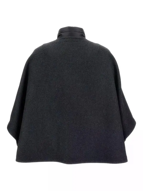 FAY Hook-fastening Wool Cape