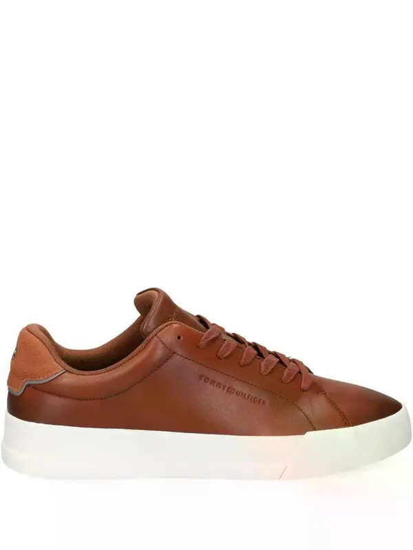 Tommy Hilfiger Leather Low Top Sneakers