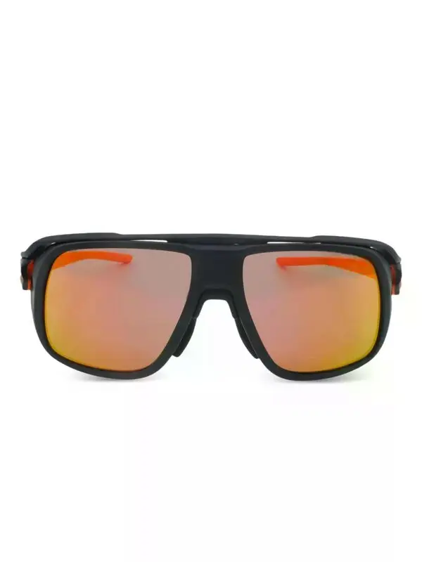 Nike Flyfree Soar Rectangle-frame Sunglasses - Orange