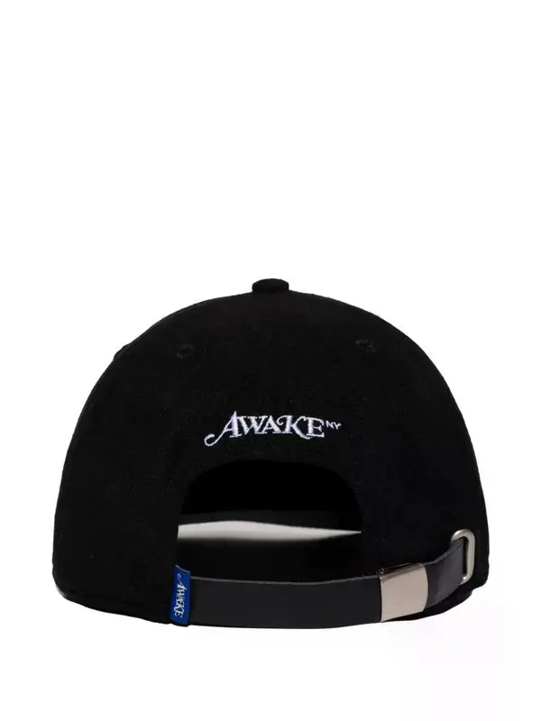 AWAKE NY Logo-embroidered Baseball Cap - Black