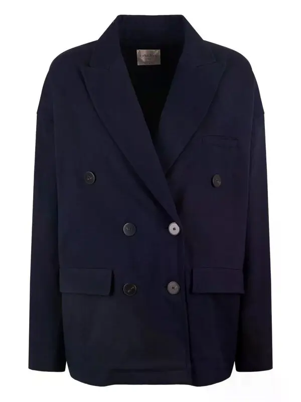 FORTE_FORTE Embellished Double-breasted Coat