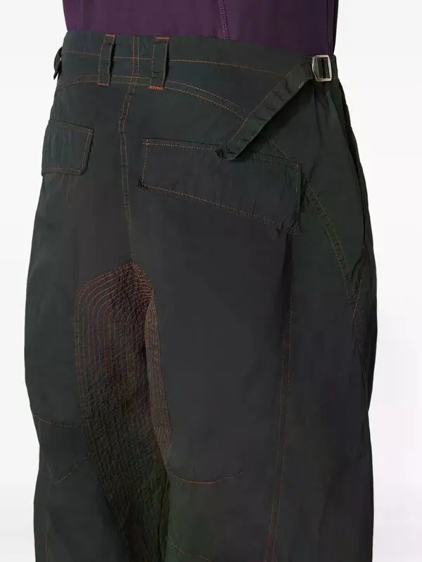 MUGLER Paneled Zip-fly Trousers