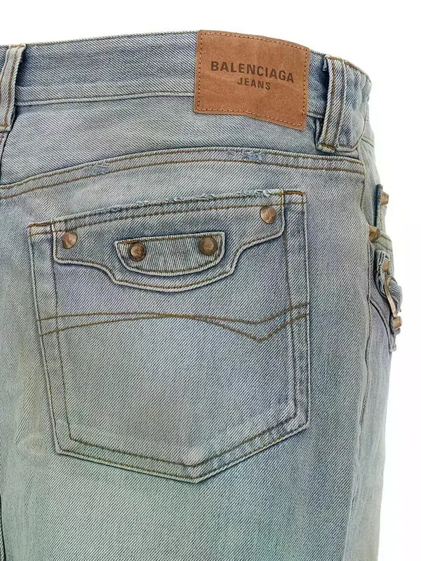 Balenciaga City Raw-cut Mini Skirt